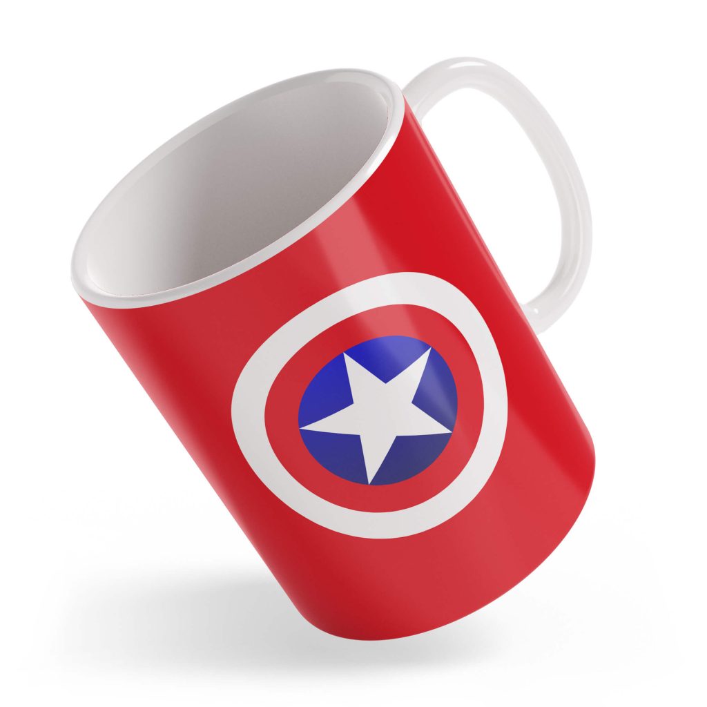 Taza Escudo Capitán América - Magink