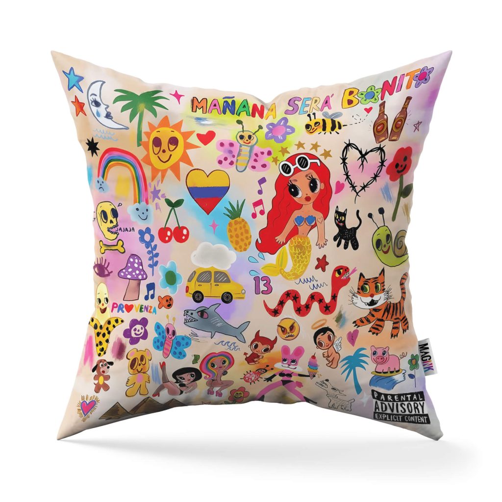 Cojín Karol G Mañana Será Bonito Póster - Magink