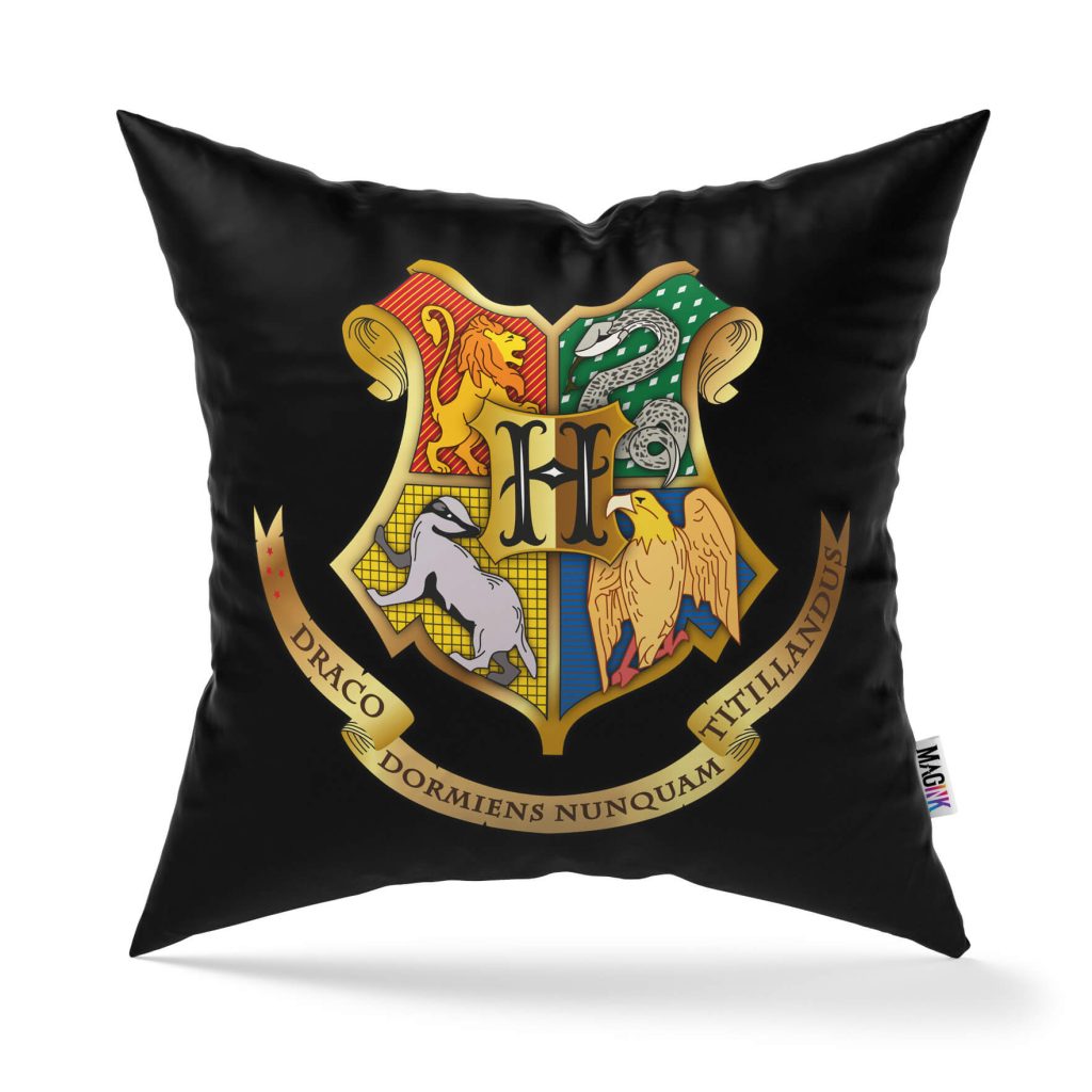 Cojín Escudo de Hogwarts | Magink - Tienda de Regalos
